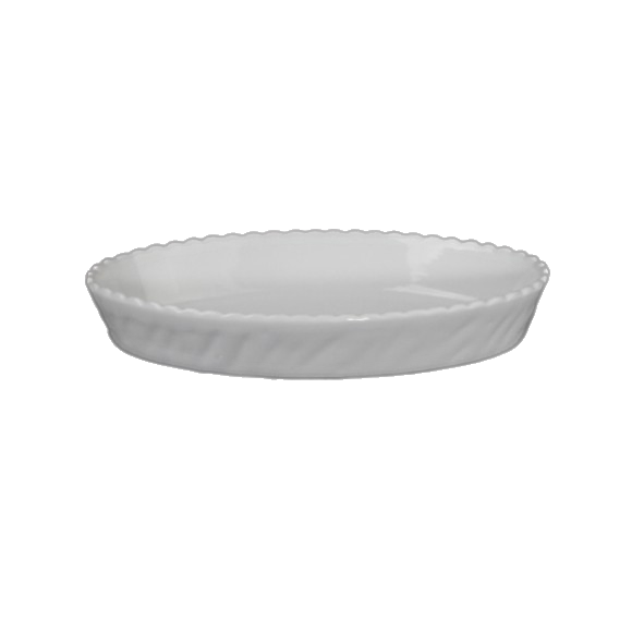 Porzellan Backform oval 22 cm "Toscana - leckerfoods